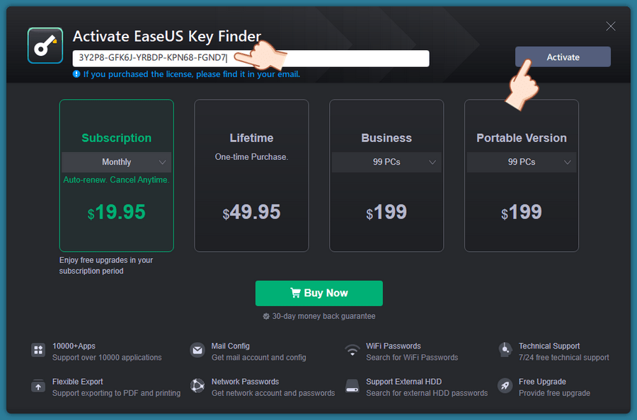 限時免費 EaseUS Key Finder Pro 想要的序號密碼都在這裡 :: 哇哇3C日誌