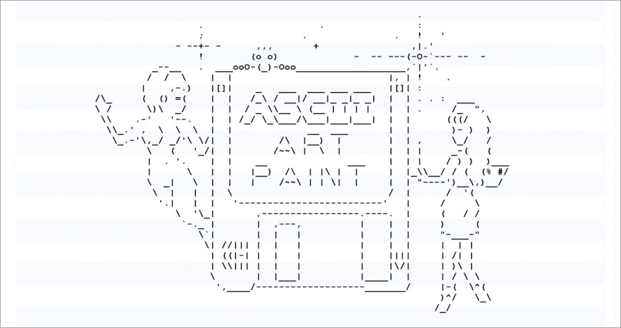 ascii art twitch :: 哇哇3C日誌