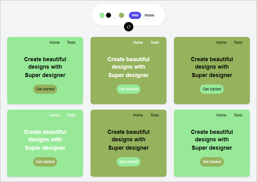 Super designer 超級線上背景製造機，共有 3D、漸層、CSS 等 9 種背景工具讓你設計！ :: 哇哇3C日誌