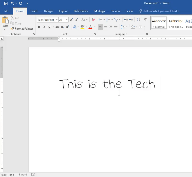 Microsoft Font Maker 自己製作自己的英文字型 | 綠色工廠
